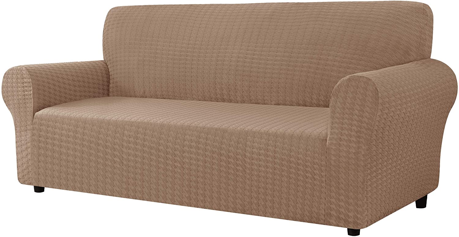 Innovative Textile Solutions 1-Piece Microfiber Solid Ultimate Sofa ...