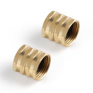 Gilmour 7FHS7FH 3/4" Double Female Swivel Brass Connector - Walmart.com