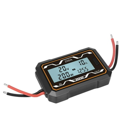 Precision Watt Meter Power Wattmeter LCD Screen Display DC Power Meter ...