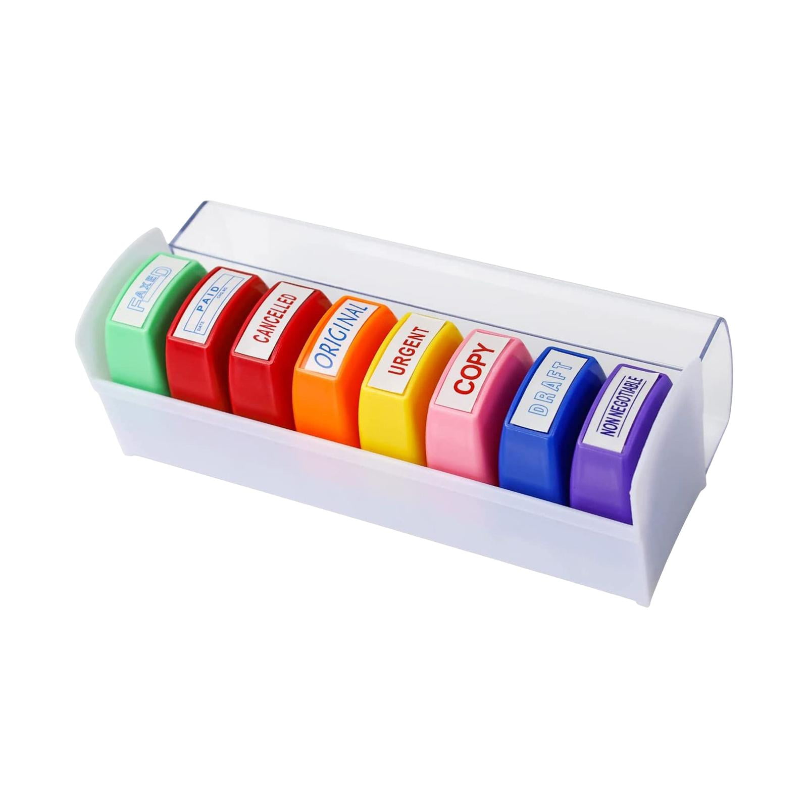 Click here for Yinanstore Set Of 8 Self Inking Pre Inked Office S... prices