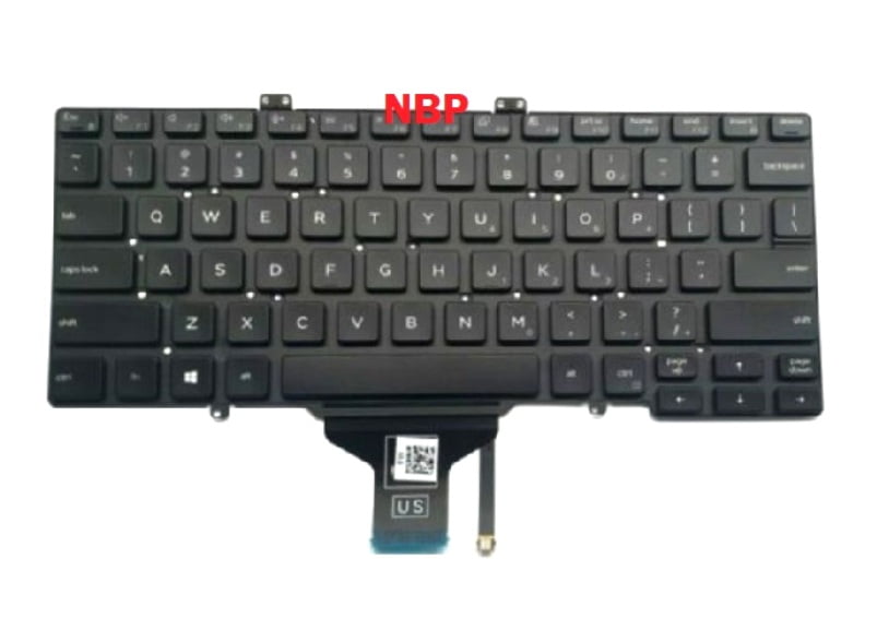 New Genuine Latitude 7400 US Backlit Keyboard 0F6KCY PK132EE2C00 ...