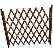 Wooden Z Shape Tri-Fold Pet Gate for Doorways and Stairs - Safety Dog ...