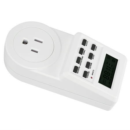 Power Switch Socket, Timer Switch, LCD Screen Light Timer Socket ...