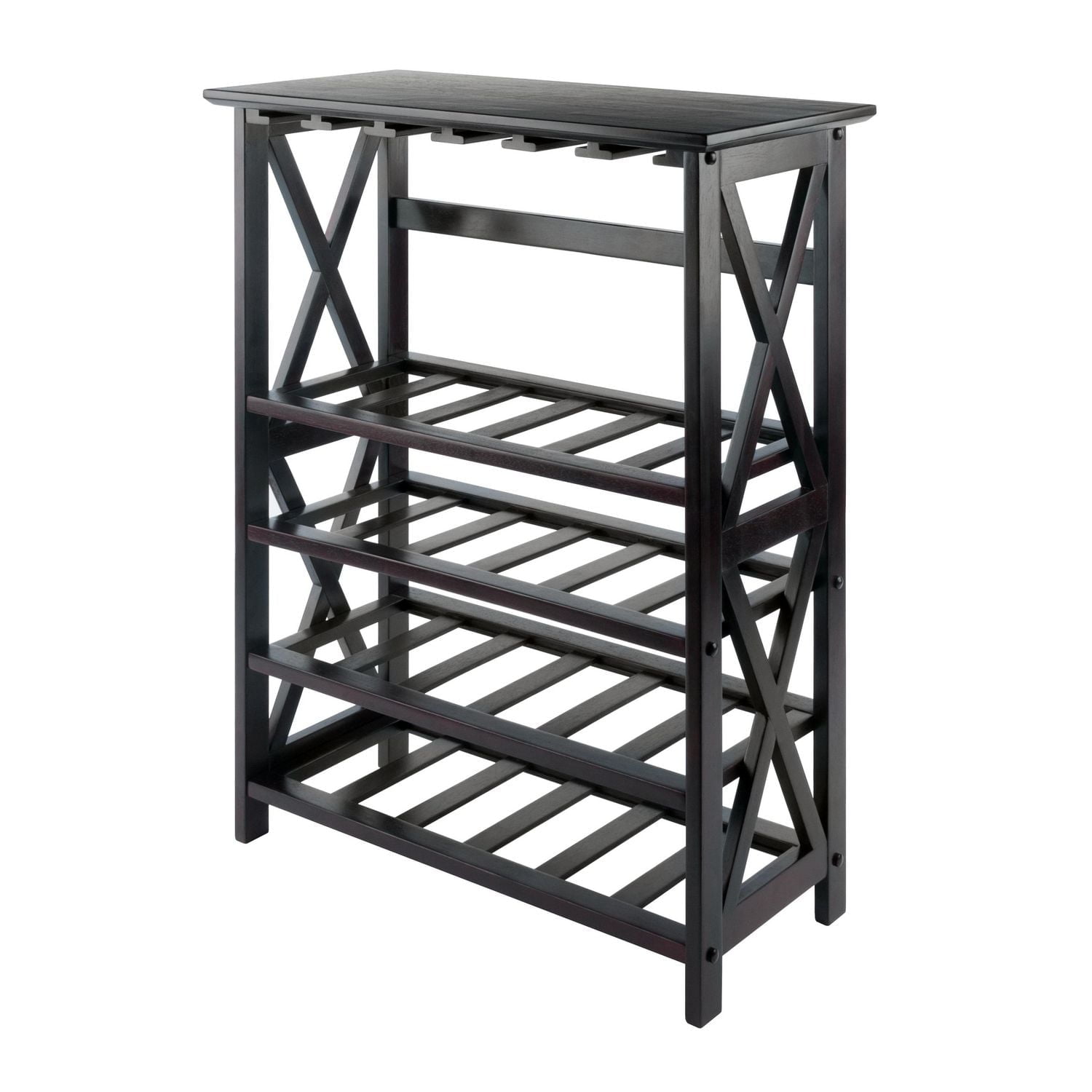 Click here for Winsome Rio Wine Rack  24-Bottle  Glass Hanger Esp... prices