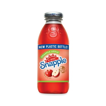 Snapple All Natural Lemon Iced Tea, Delicious Blend, 16 Fl Oz Plastic ...