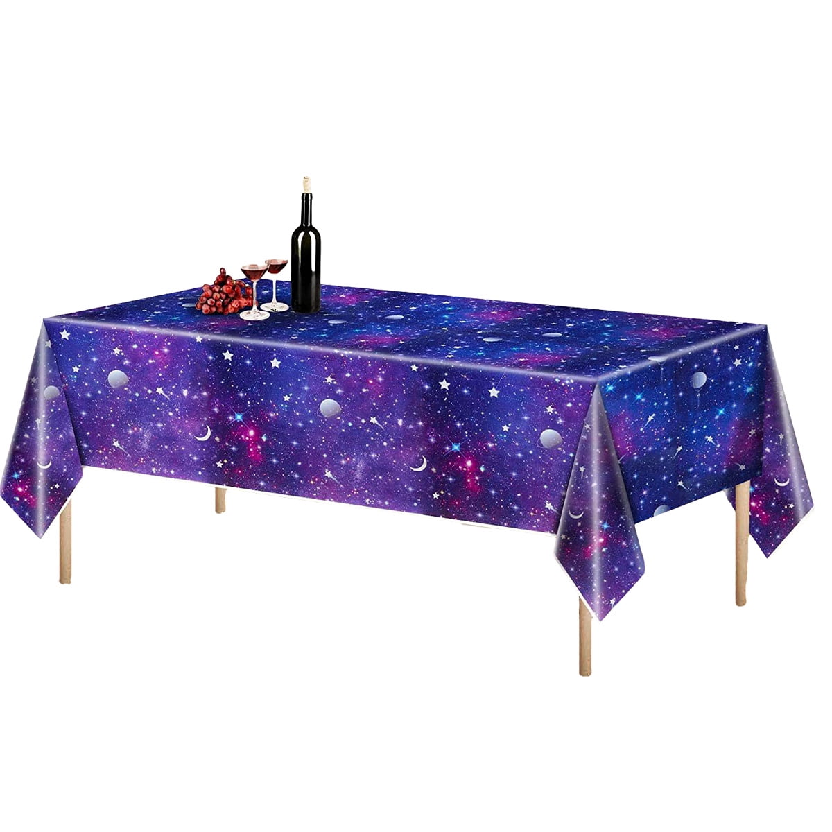 Mantel de fiesta de pe desechable con tema de noche estrellada ...