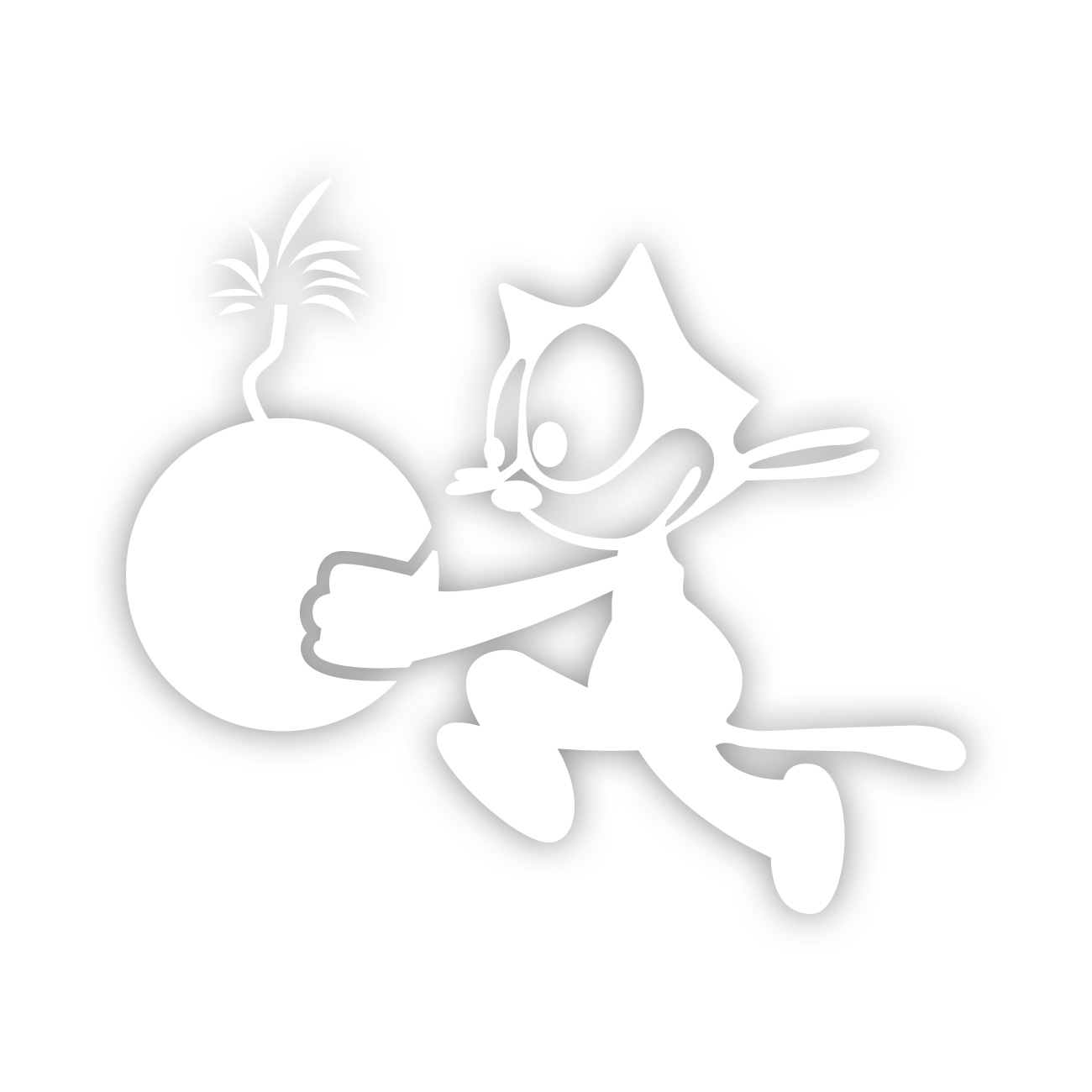 Tomcatters Sticker Decal Die Cut - Self Adhesive Vinyl - Weatherproof ...