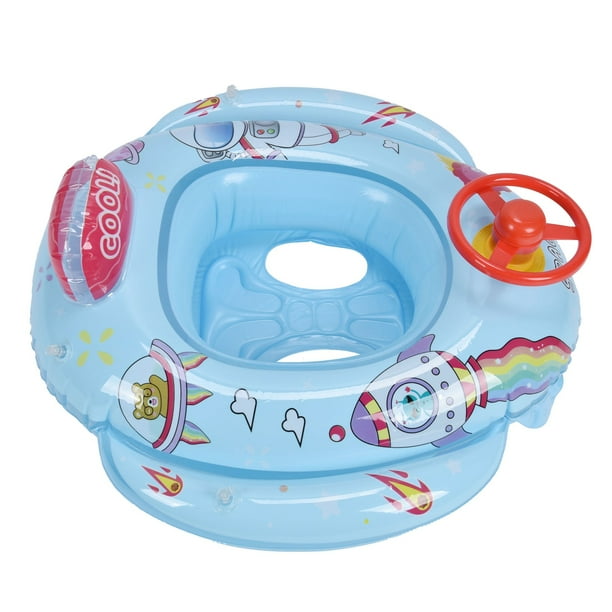 Swimming Circle, Cartoon Transparent Inflatable Swimming Ring Water Toy ...