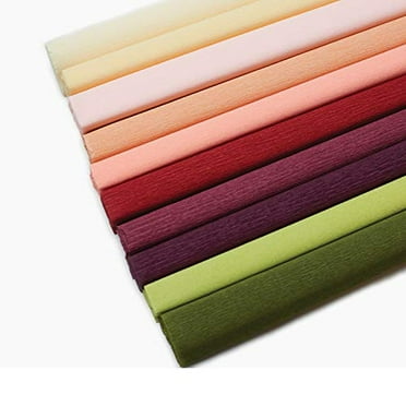 Heavy Crepe Paper 10/Pkg-English Garden - Walmart.com