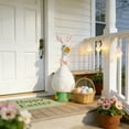 Easter Outdoor Goose Decoration Outfit - Bunny Bodysuit + Bow Set for ...