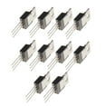 10pcs L7805CV Three-terminal Fixed 3-Pin age Regulator 5V 1.5A - Walmart.com