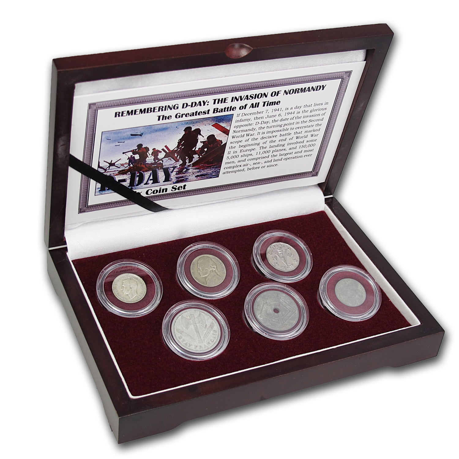 Normandy Invasion 6 Nation Coin Set (D-Day) - Walmart.com
