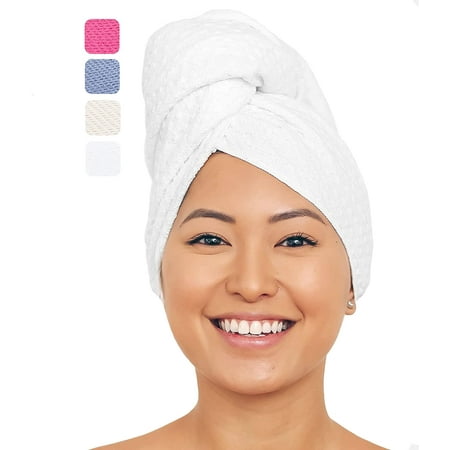 Aquis - Original Hair Towel (Waffle), Ultra Absorbent & Fast Drying ...