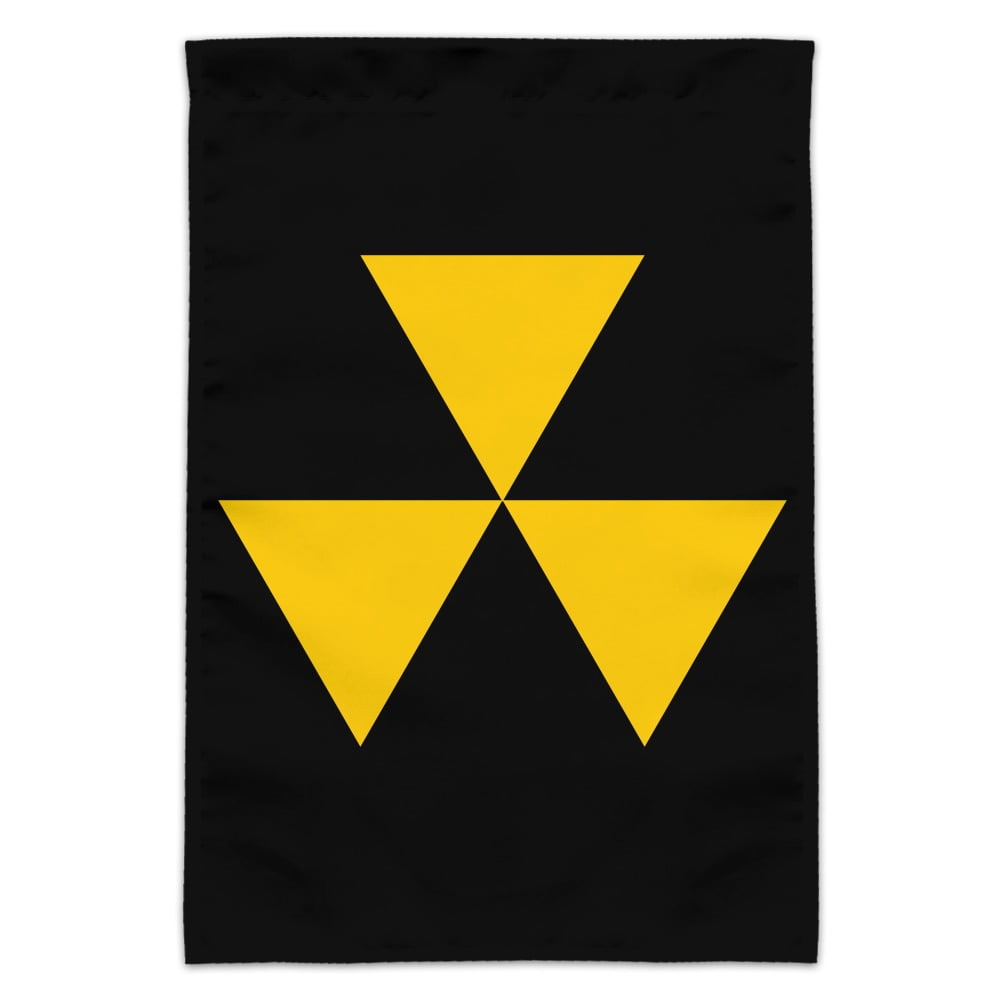 Fallout Shelter Civil Defense Symbol Radioactive Radiation Safe Zone ...