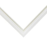 Craig Frames 314WG, Ornate White and Gold Picture Frame, 22 x 30 Inch ...