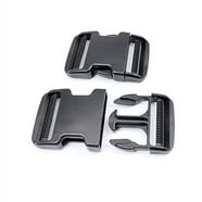 10 - 1 inch Duraflex Stealth Plastic Buckles - Walmart.com
