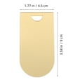 Worgeous 1 Set Of Arched Acrylic Wedding Seating Tags Reserved Chair ...
