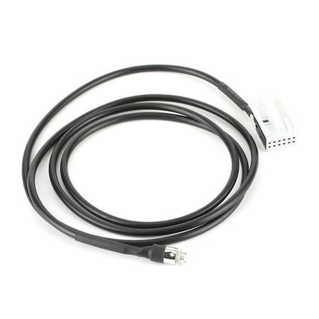 ANGGREK 3.5mm AUX Audio Music Input Adapter Cable Cord Fit For W203 ...