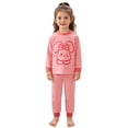 Baby Girl Clothes Long Sleeve Bunny Cat Print Top and Pants Cotton ...