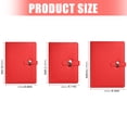 6-Ring Leather Binder Cover Hardcover Notebook, Refillable 160 Lined ...