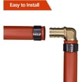 10 packs of 1/2 inch elbow joints, brass joints for pipes - Walmart.com