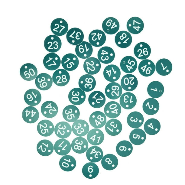 Numbered Label, Round Labels Practical Convenient Marking Tag For ...