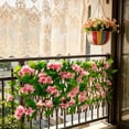 Artificial Hedge Fence, Screen Panel, Expandable Faux Leaf Foliage Wall ...