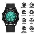 Men's Digital Sport Watch, Alarm Stopwatch, Water Resistant Timer ...