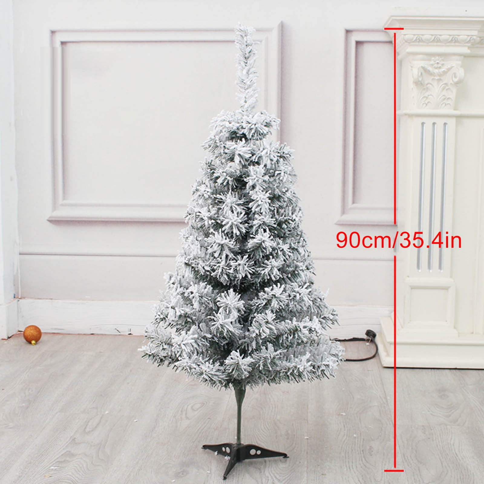 Click here for Ontiwes 4ft Snow Flocked Artificial Christmas Tree... prices