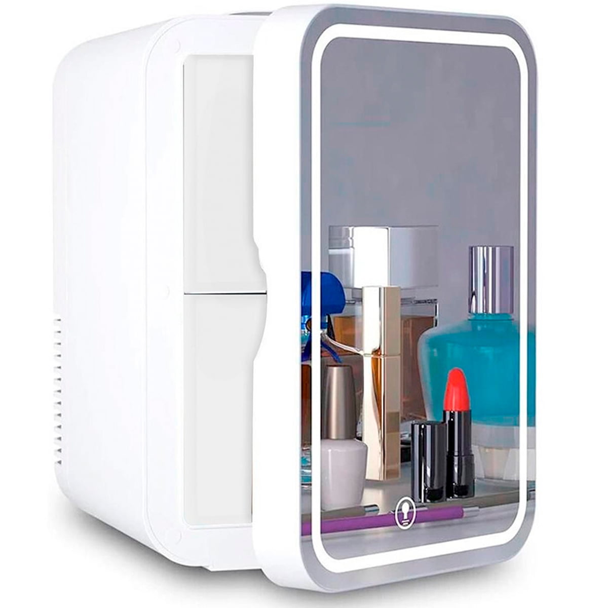 Mini refrigerador Brandtrendy Con Luz y Espejo Blanco ideal para ...