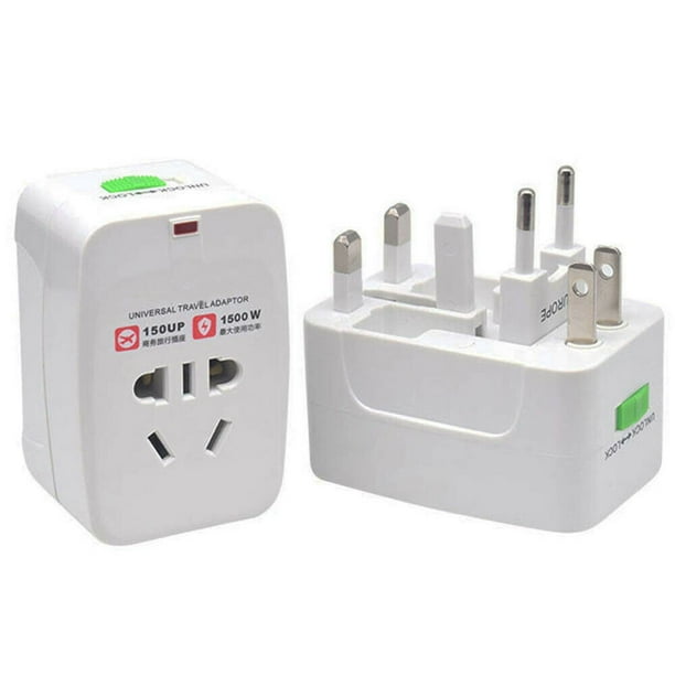 Universal Worldwide Adapter Electric Socket AU UK US EU Plug Adaptor ...