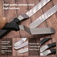 Stainless Steel Icing Spatulas Angled Cake Spatulas with Cake Smoother ...