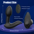Prostate Massager Remote Anal Vibrating Docking Plug With Multiple