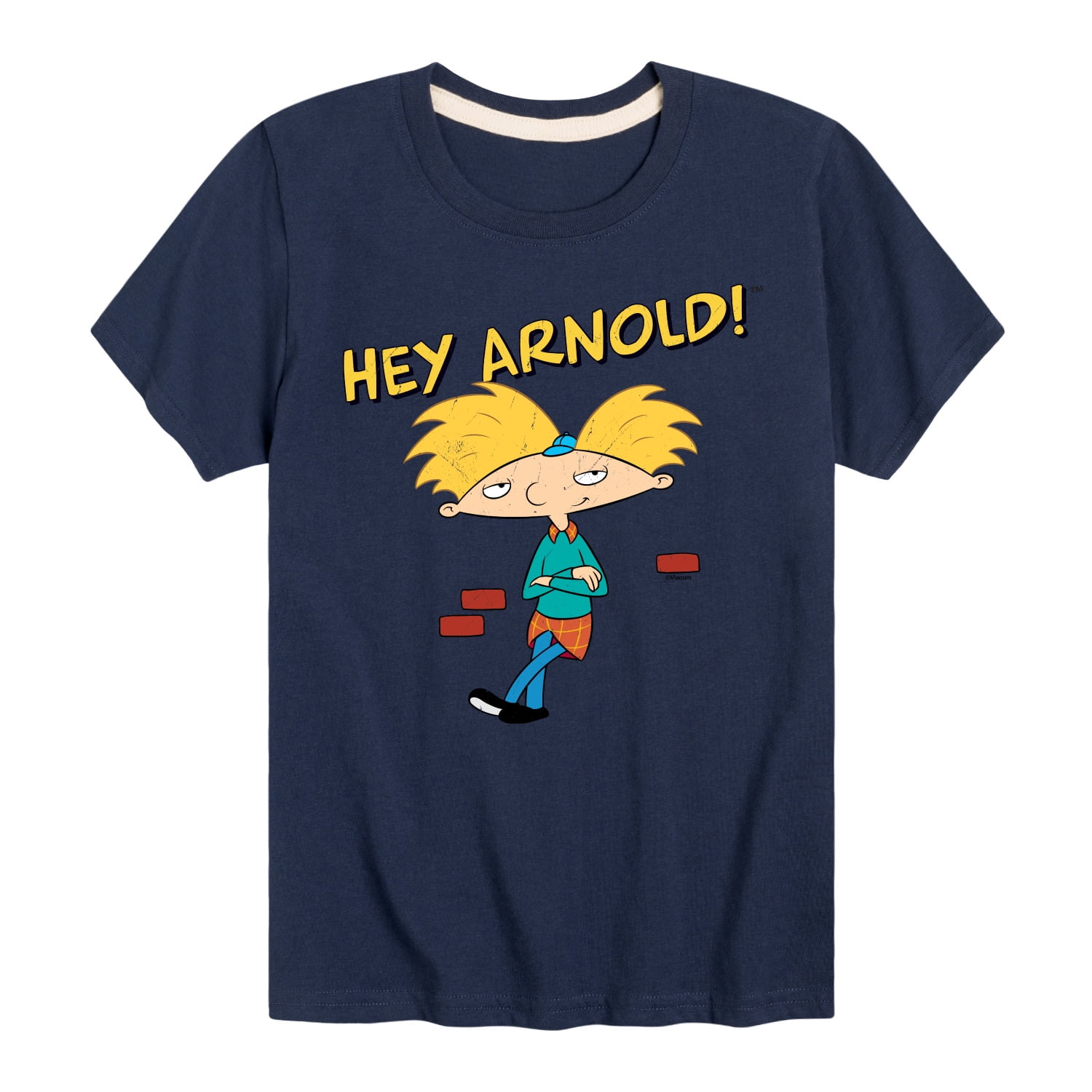 Hey Arnold! - Cool Arnold - Toddler And Youth Short Sleeve Graphic T ...