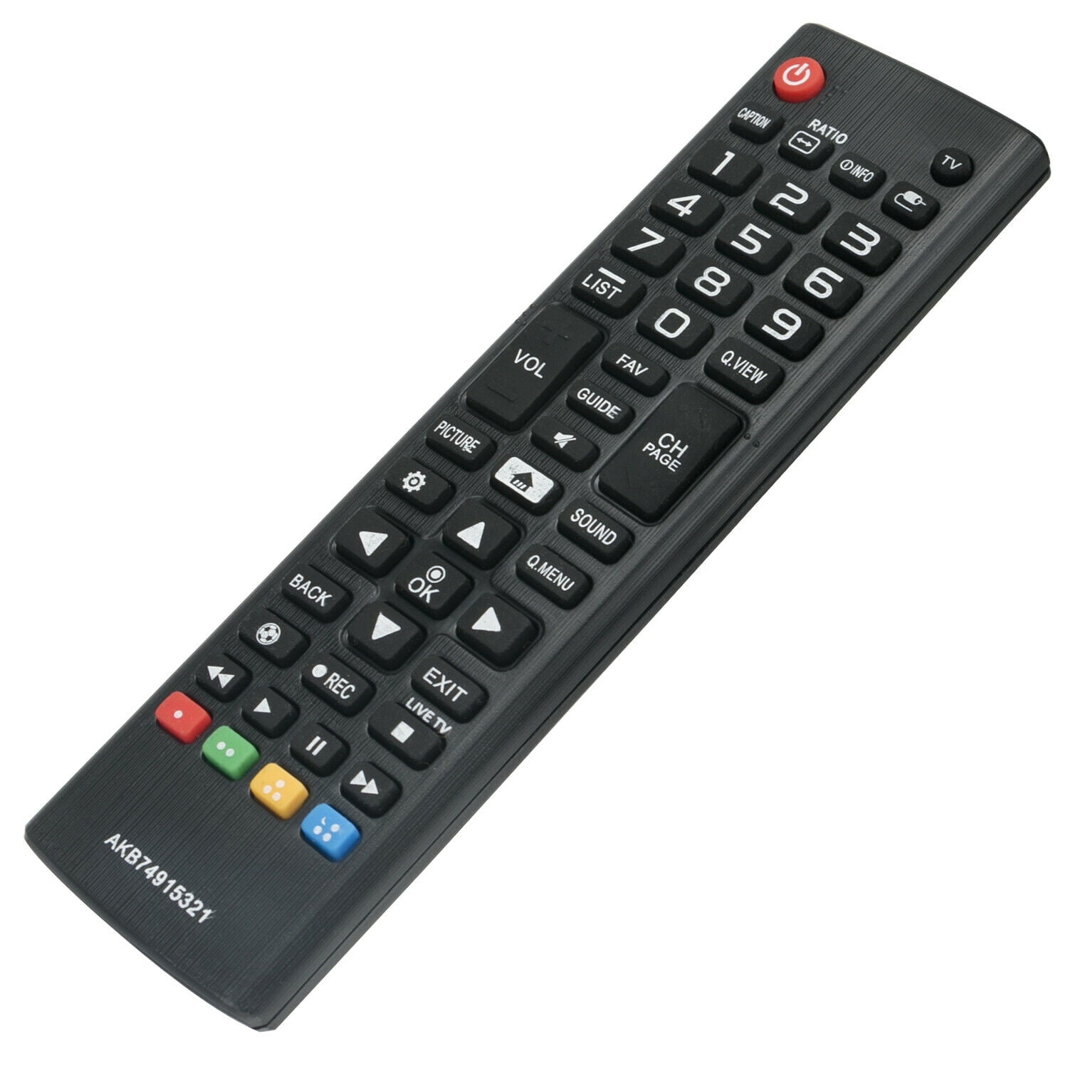 New AKB74915321 Replace Remote for LG LED TV 43LH5100 32LJ520B 43LJ5100 ...