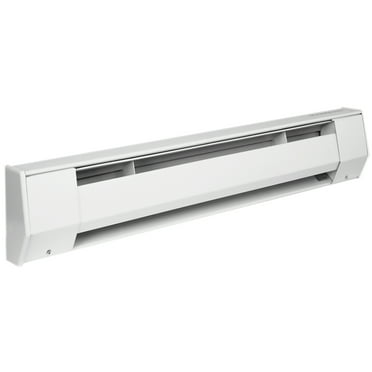 King Electric 4' Portable Baseboard Heater, 1000W, 120V, White, KP1210 ...