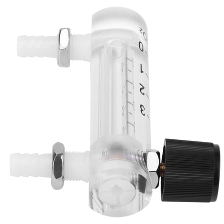 LPM Flowmeter,LZQ-2 Flowmeter 0-3LPM Flow Gas Flowmeter Air Flowmeter ...
