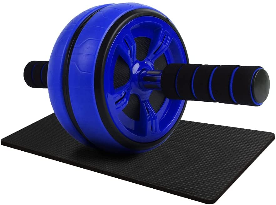 BIGTREE Abdominal Roller Wheel with Knee Pad for Core Workout Home ...