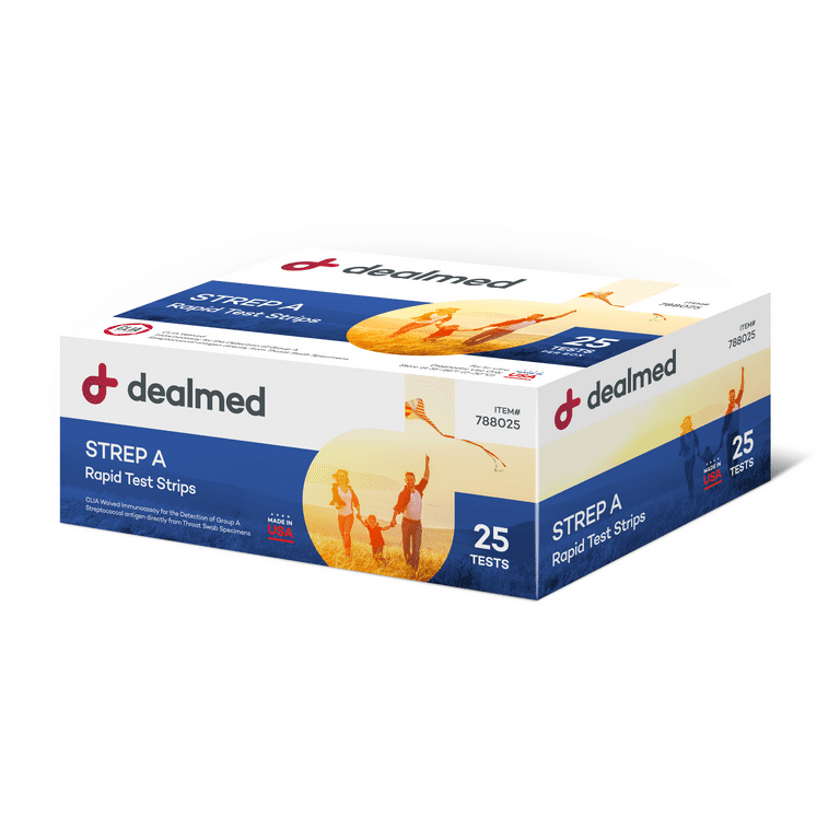 Strep Throat Test Strips