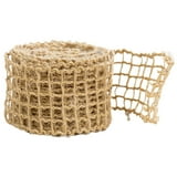 1 Roll Wired Wrapping Rope Packing Jute Rope DIY Arts Crafts Hollow out ...