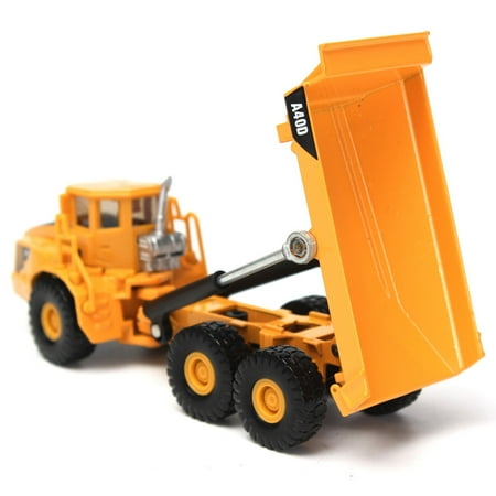 1:87 Scale Alloy Diecast Loading Unloading Dump Truck Construction Toys ...