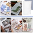 50 Pages Rectangle Plastic Card Storage Albums Photocard Sticker ...