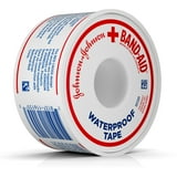 Band-Aid Brand of First Aid Products Waterproof Tape to Secure Bandages ...