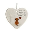 2Pcs Lovers Heart Shaped Sea Glass A Flat Hanging That Can Be As A ...