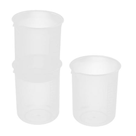 150mL Chemistry Laboratory Plastic Water Liquid Measuring Cup Beaker ...