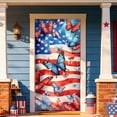 4th of July Decor, Independence Day Door Cover, Hanging Cloth ...