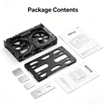 GJX Graphics Card Gpu Brace Support,Video Card Sag Holder Bracket,Gpu ...