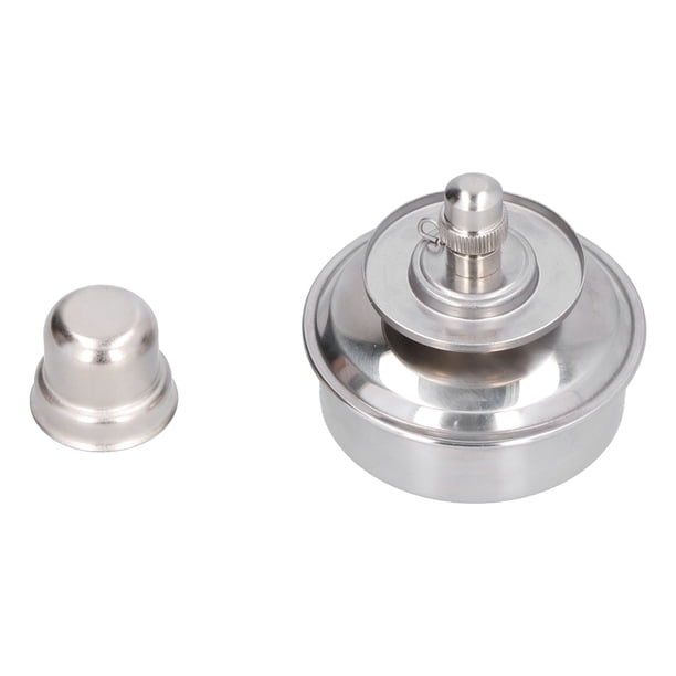 Alcohol Lamp, Stainless Steel Laborotary Alcohol Burning Lamp 100ml For ...