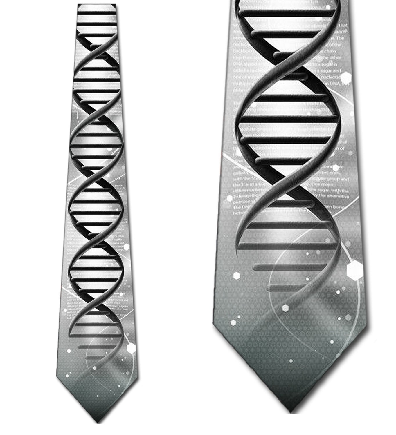 Science Ties Mens DNA Helix Necktie by Three Rooker - Walmart.com