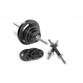 Cap Barbell 100 lb Cast Iron Hex Dumbbell Weight Set with Rack, Black ...